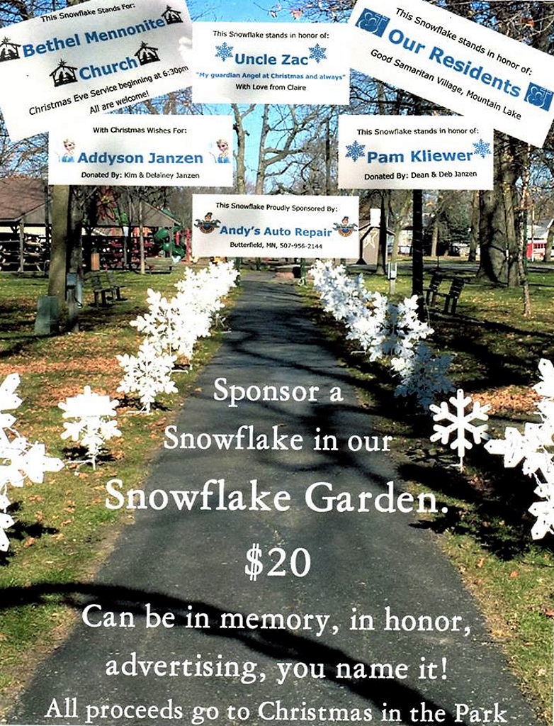snowflake garden | Cross-Counties Connect